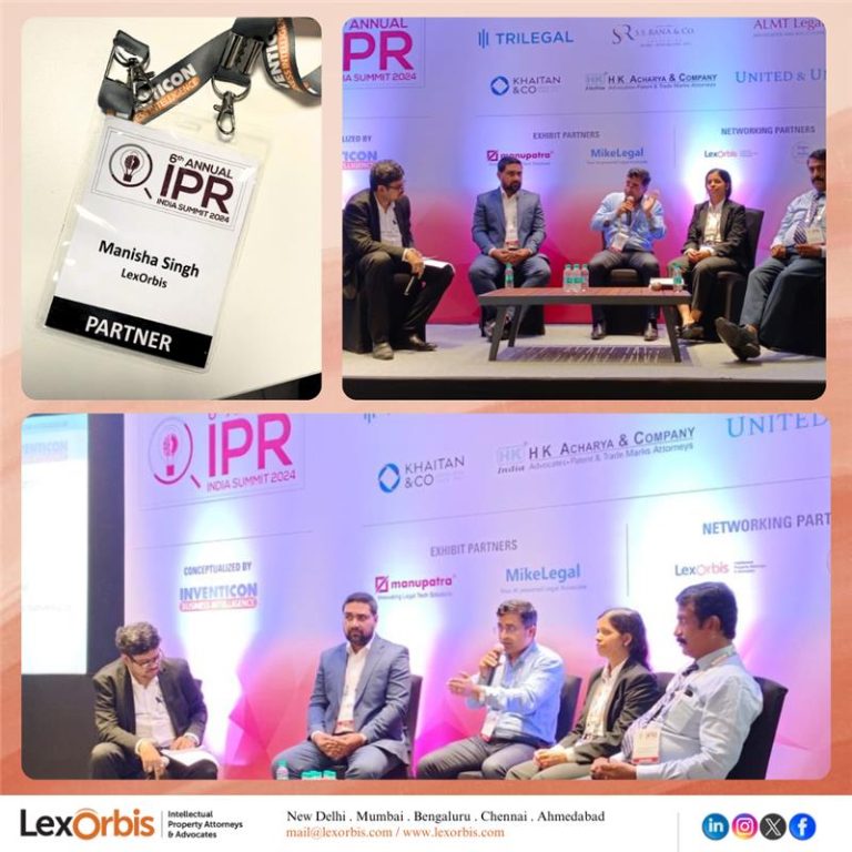 6th Annual IPR India Summit | LexOrbis