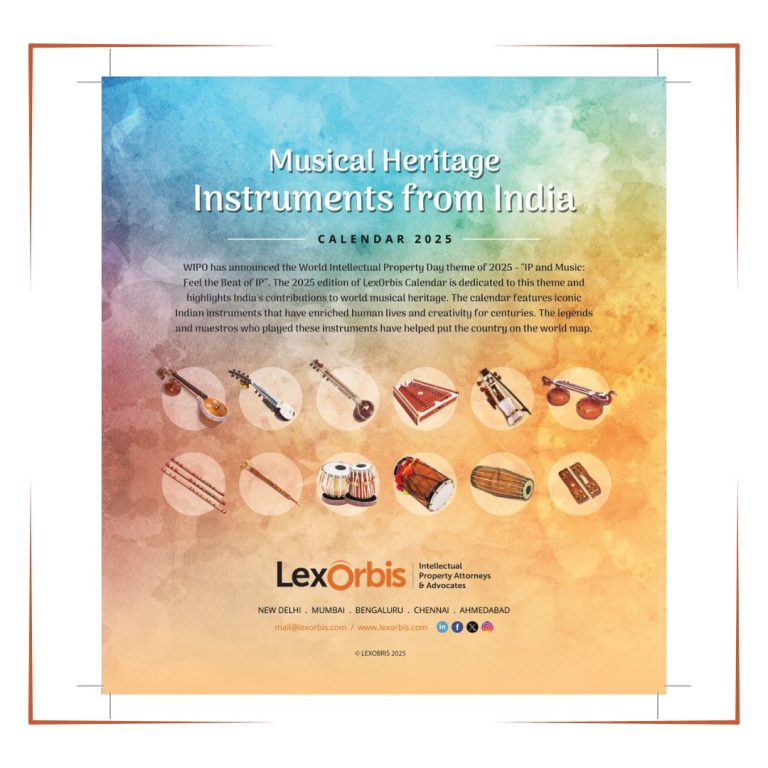 LexOrbis Calendar 2025 – Musical Heritage: Instruments from India ...